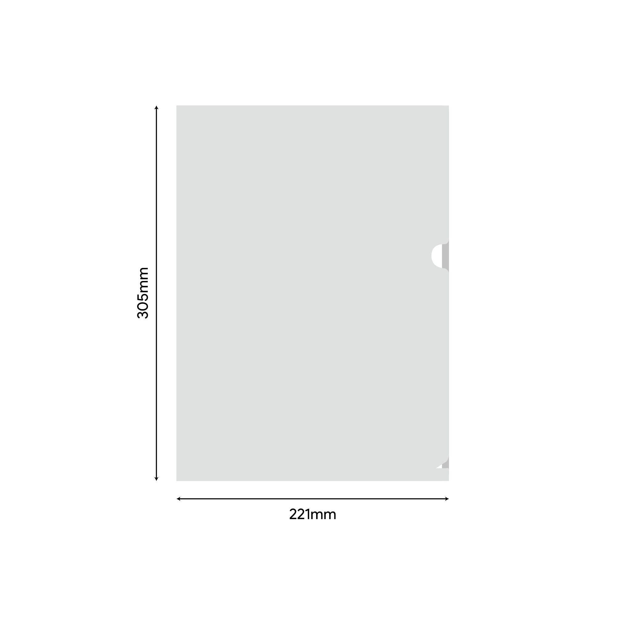 L Shape Folder - AsahiArts Printing Kuching Sarawak