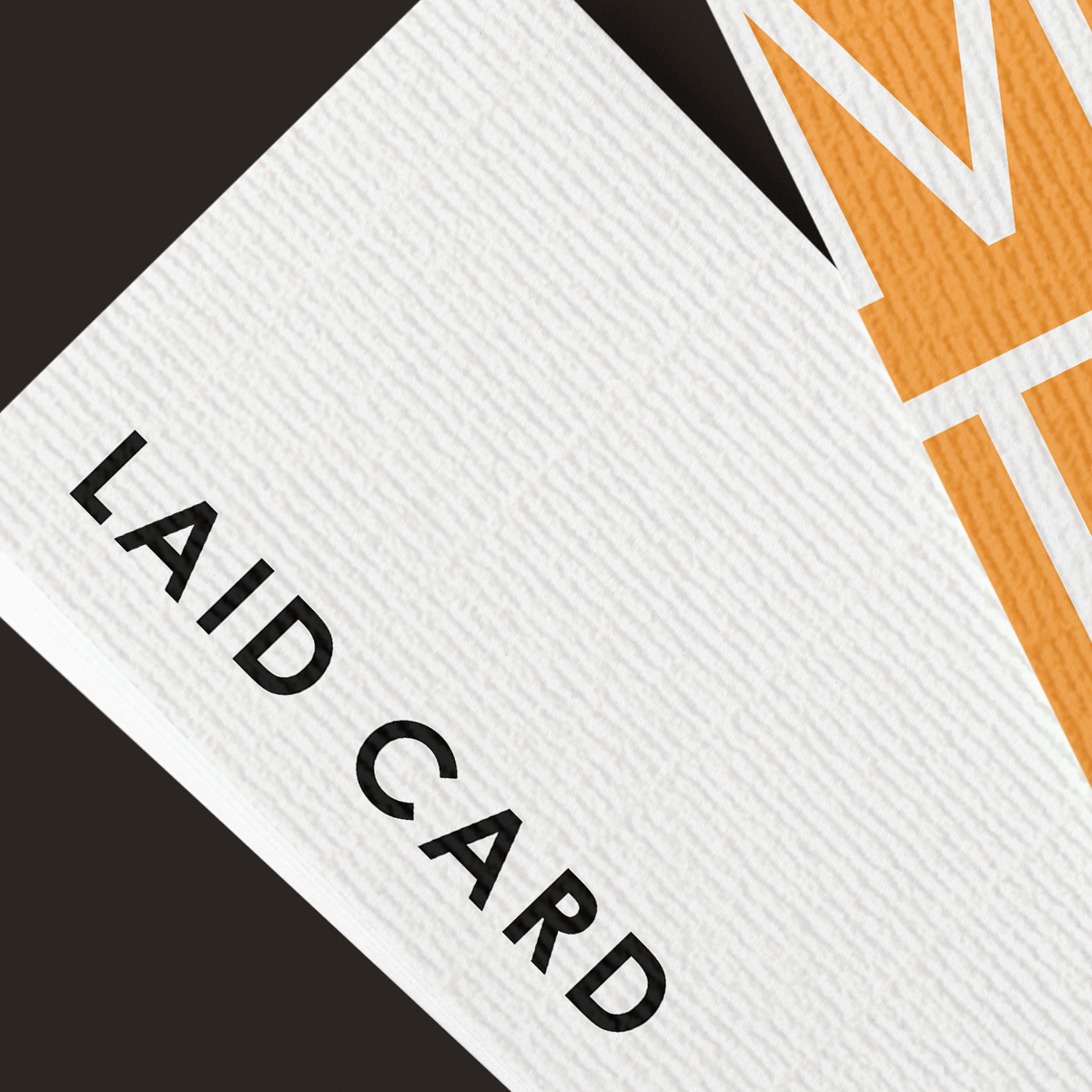 Laid Card Business Card - AsahiArts Printing Kuching Sarawak